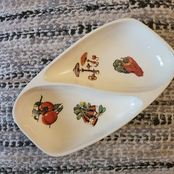 Vintage | Dining | Vintage Divided Ceramic Or Porcelain Relish Dish ...
